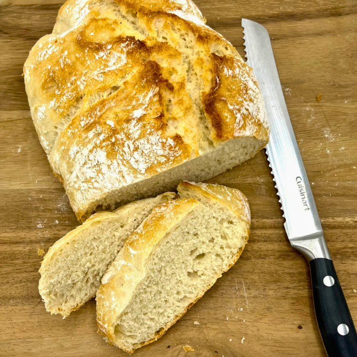 High Altitude No-Knead Artisan Bread - Light and Fluffy - Wild Flour ...