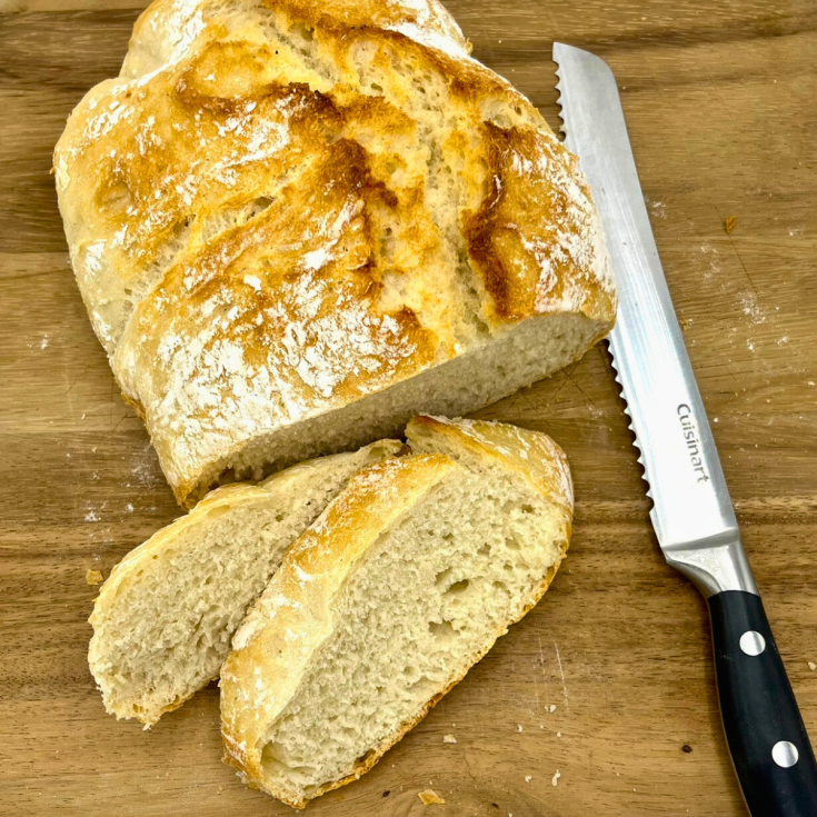 High Altitude No-Knead Artisan Bread - Light and Fluffy - Wild Flour ...