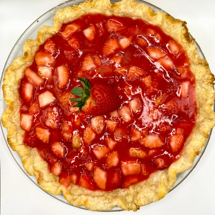 High Altitude Strawberry Pie Recipe - No Bake Filling