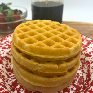 Fluffy Homemade Waffles Recipe - Dairy Free Option