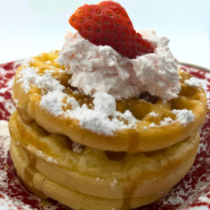 Fluffy Homemade Waffles Recipe - Dairy Free Option