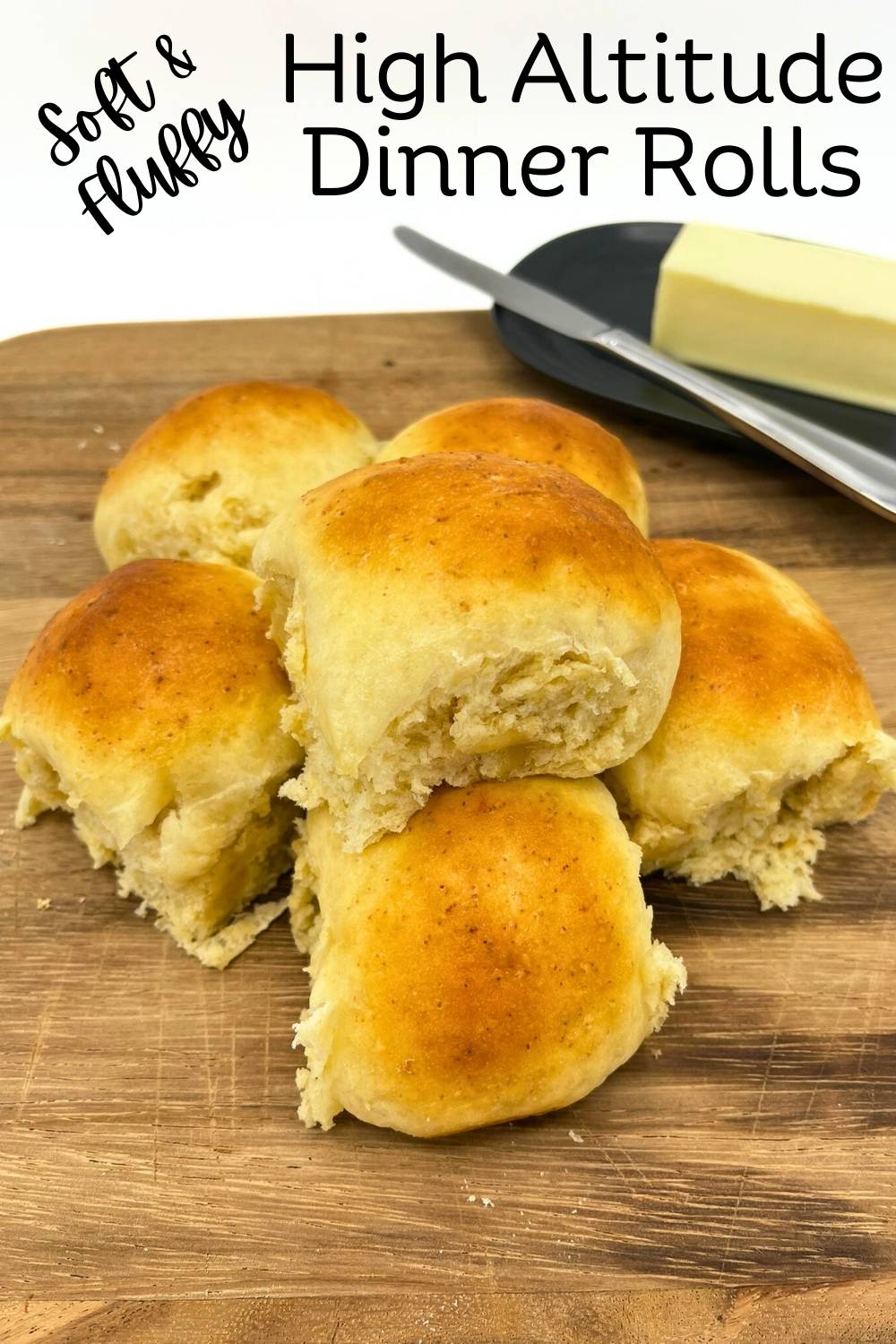 Soft & Fluffy High Altitude Dinner Rolls | Easy to make - Wild Flour ...
