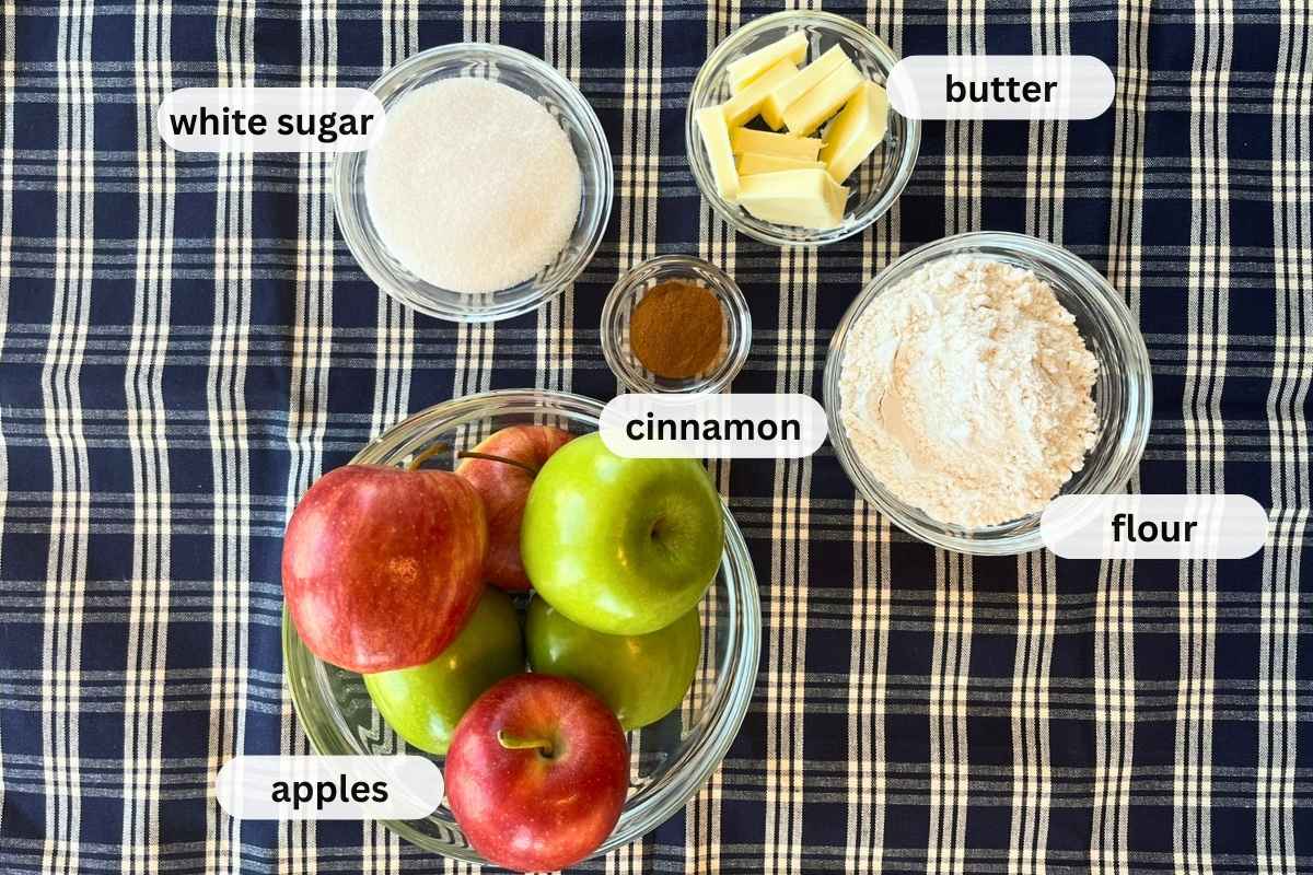 High Altitude Apple Pie with Crumb Topping
