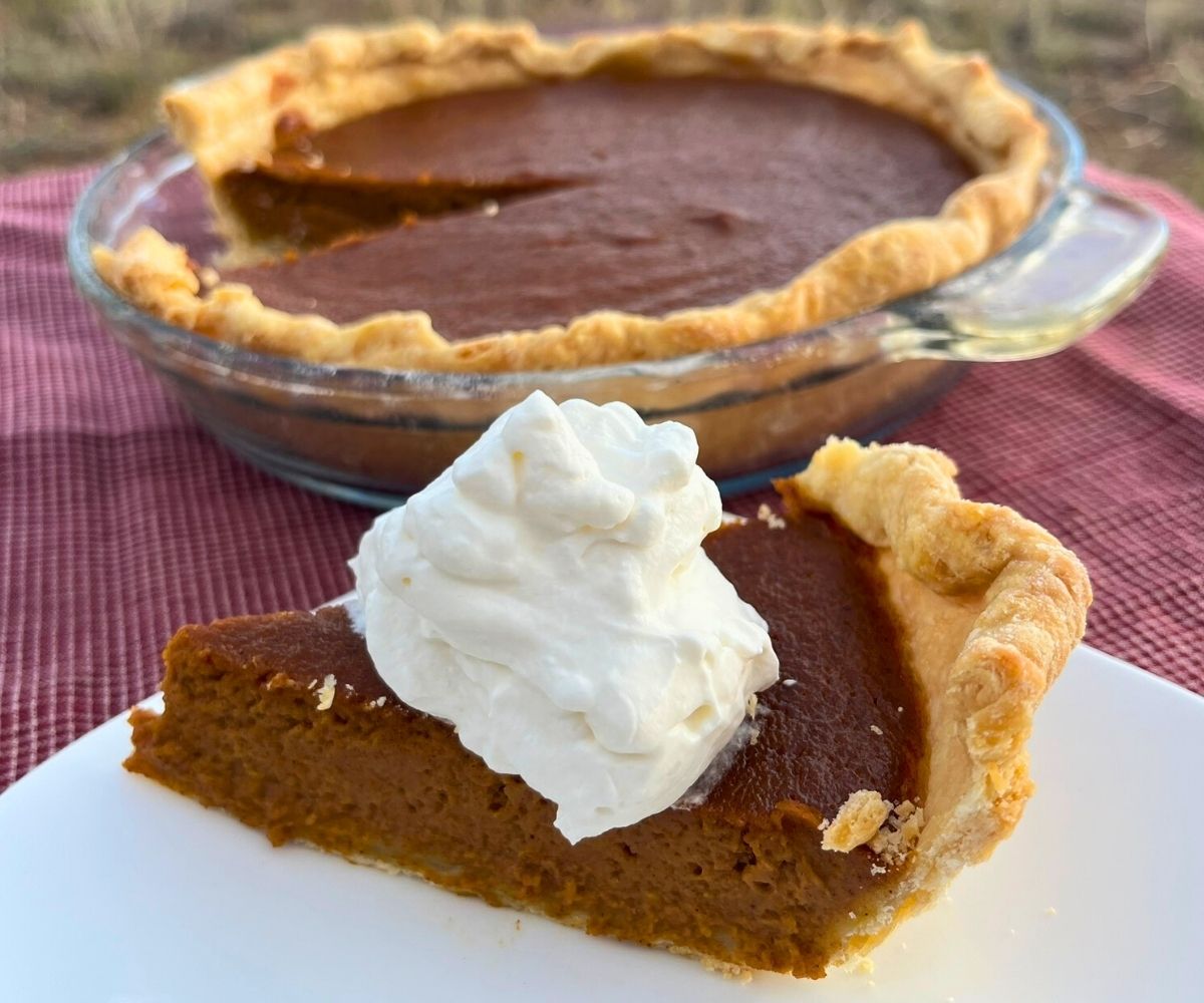 High Altitude Pumpkin Pie