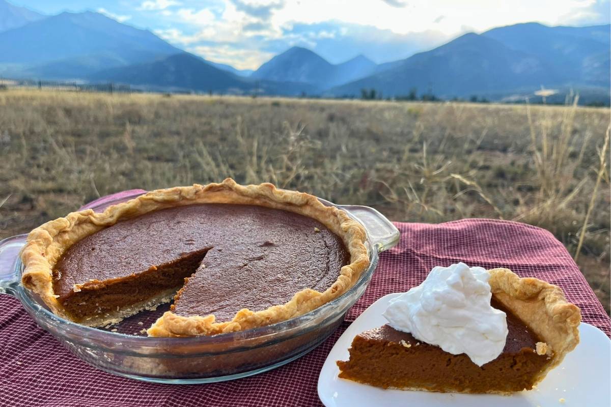 High Altitude Pumpkin Pie