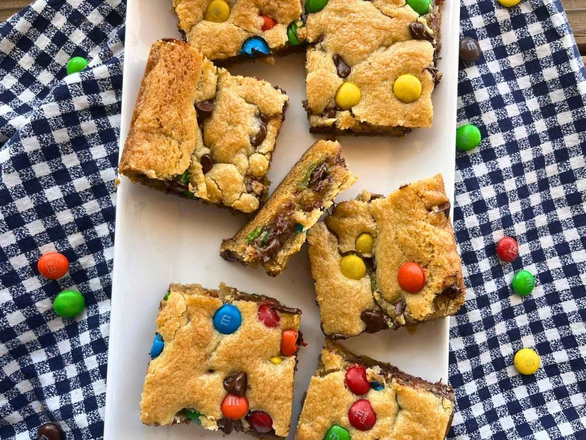 Soft & Chewy Chocolate Chip Cookie Bars High Altitude Recipe