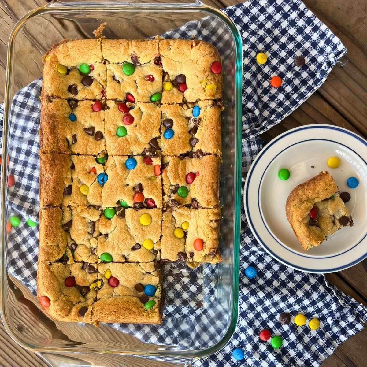 Soft & Chewy Chocolate Chip Cookie Bars High Altitude Recipe